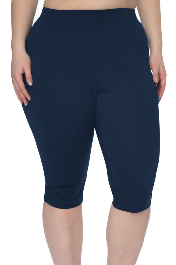 Clam Digger Below the Knee Shorts - Chlorine Proof | HydroChic ...