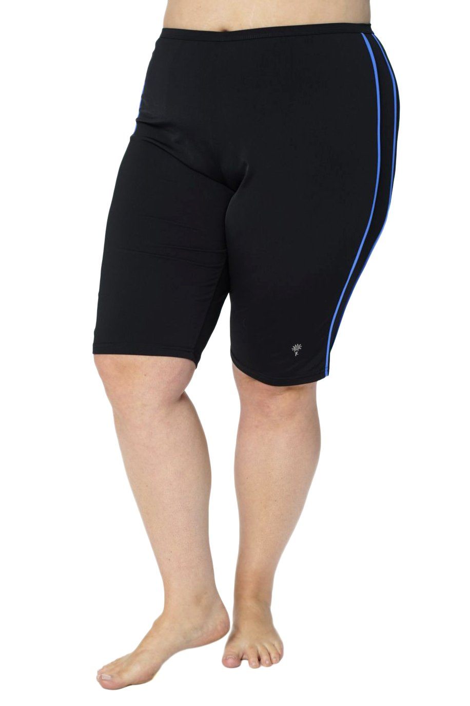 Swim Shorts with Accent Piping - Chlorine Proof | HydroChic - HydroChic ...